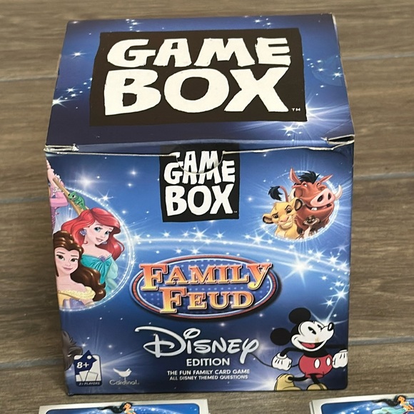 Disney | Toys | Disney Family Fued 23 Game Cards 6 Buzzer Cards Box ...
